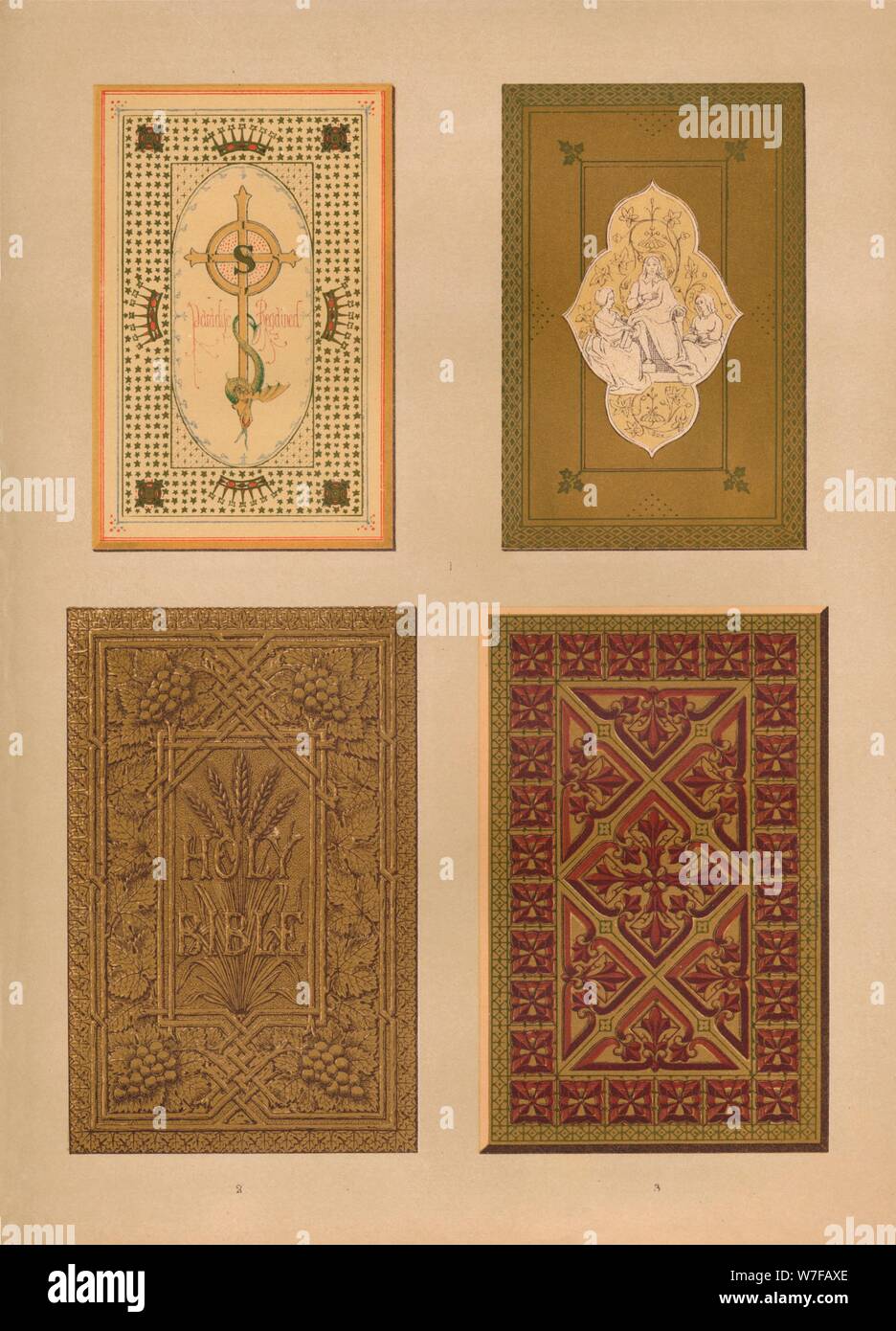 19th century book covers hi-res stock photography and images - Alamy