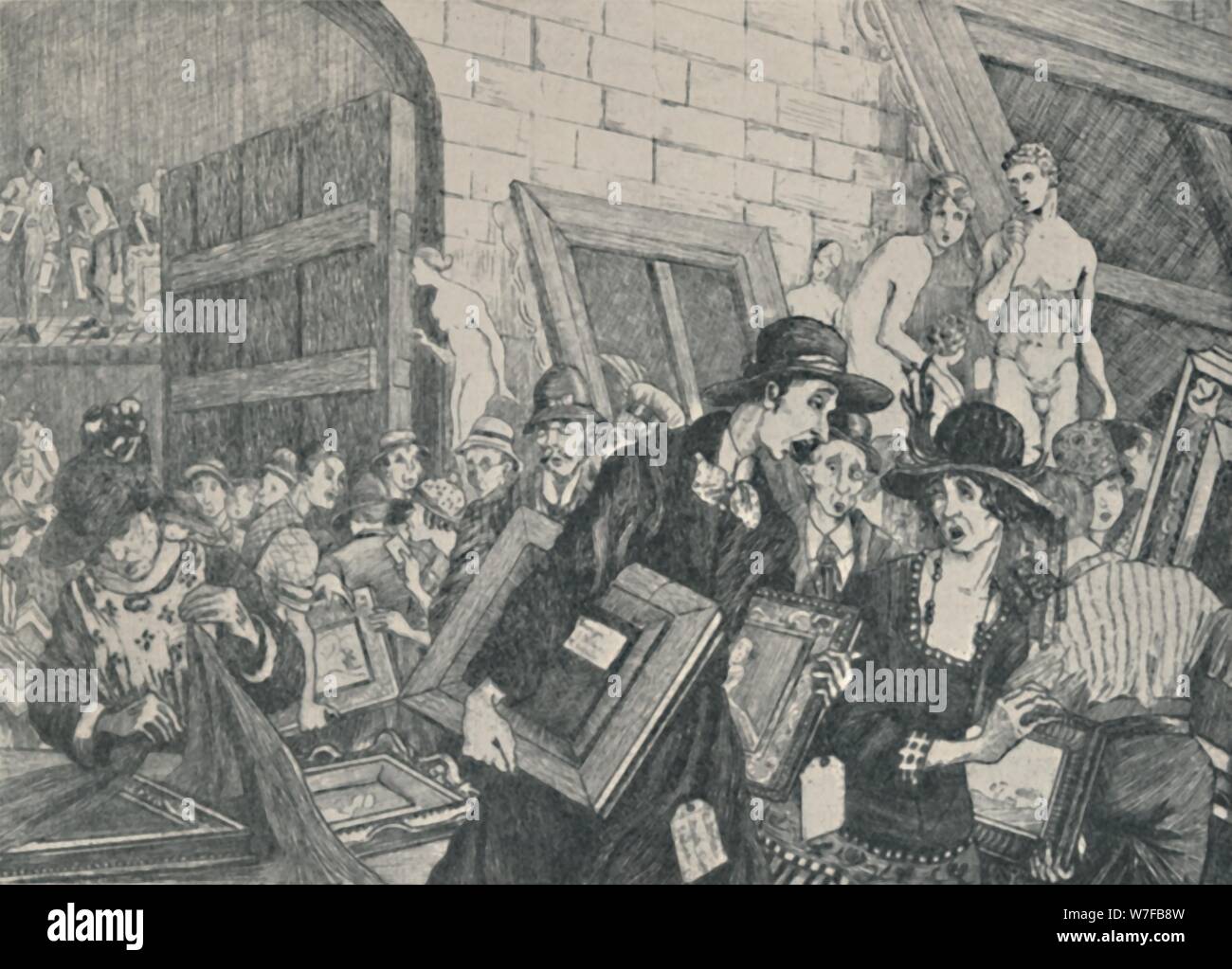 'The Rejected', 1920. Artist: Molly Campbell Stock Photo - Alamy