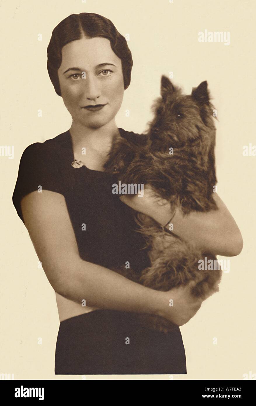 Mrs wallis simpson hi-res stock photography and images - Alamy