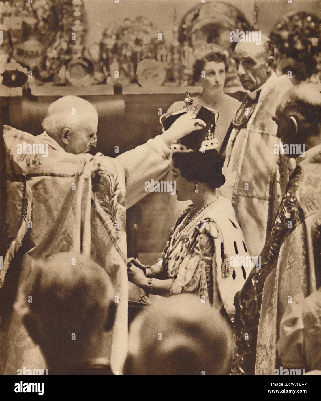 'The Queen is Crowned', May 12 1937. Artist: Unknown Stock Photo - Alamy