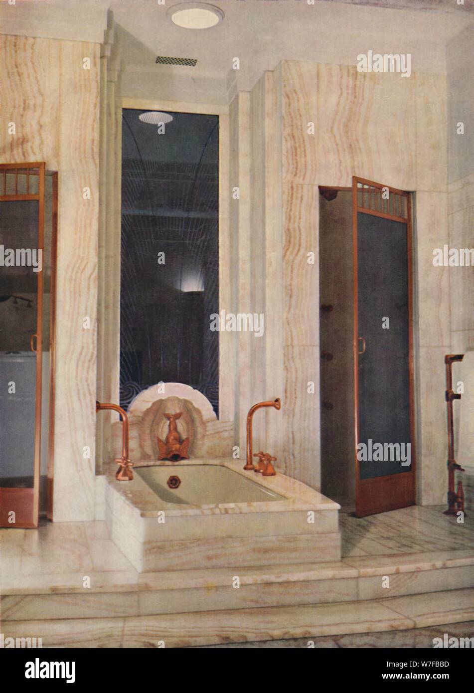 'Bathroom by F. D. Blake, W. N. Froy & Sons', 1939. Artist: Unknown ...