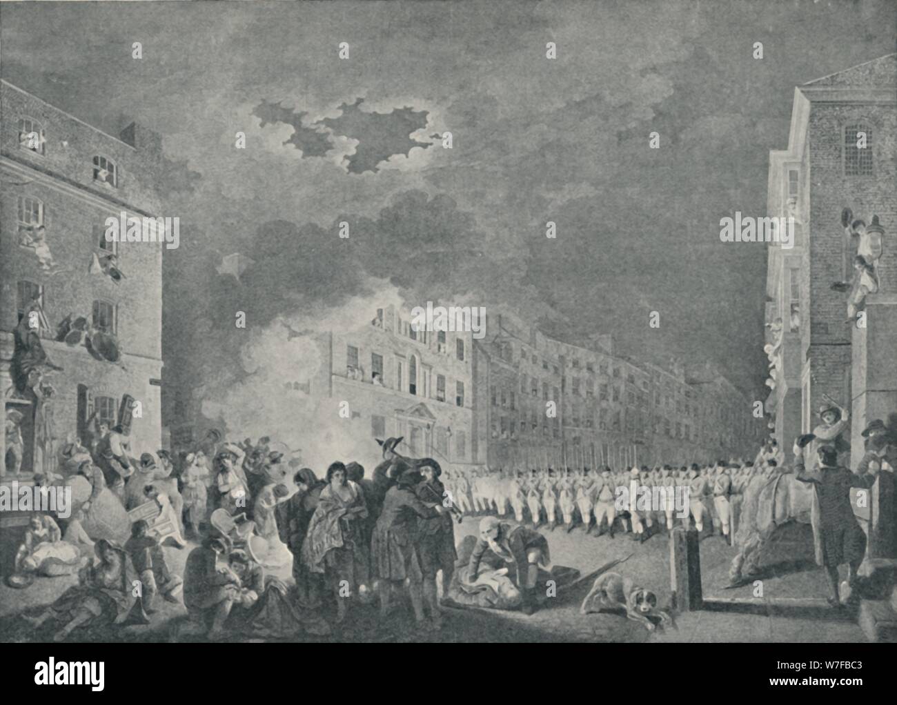 'The Riot in Broad Street, June 7th, 1780', (1920). Artist: James Heath ...