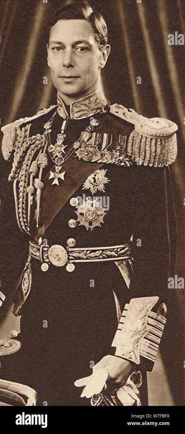 'King George VI', c1935 (1937). Artist: Unknown Stock Photo - Alamy