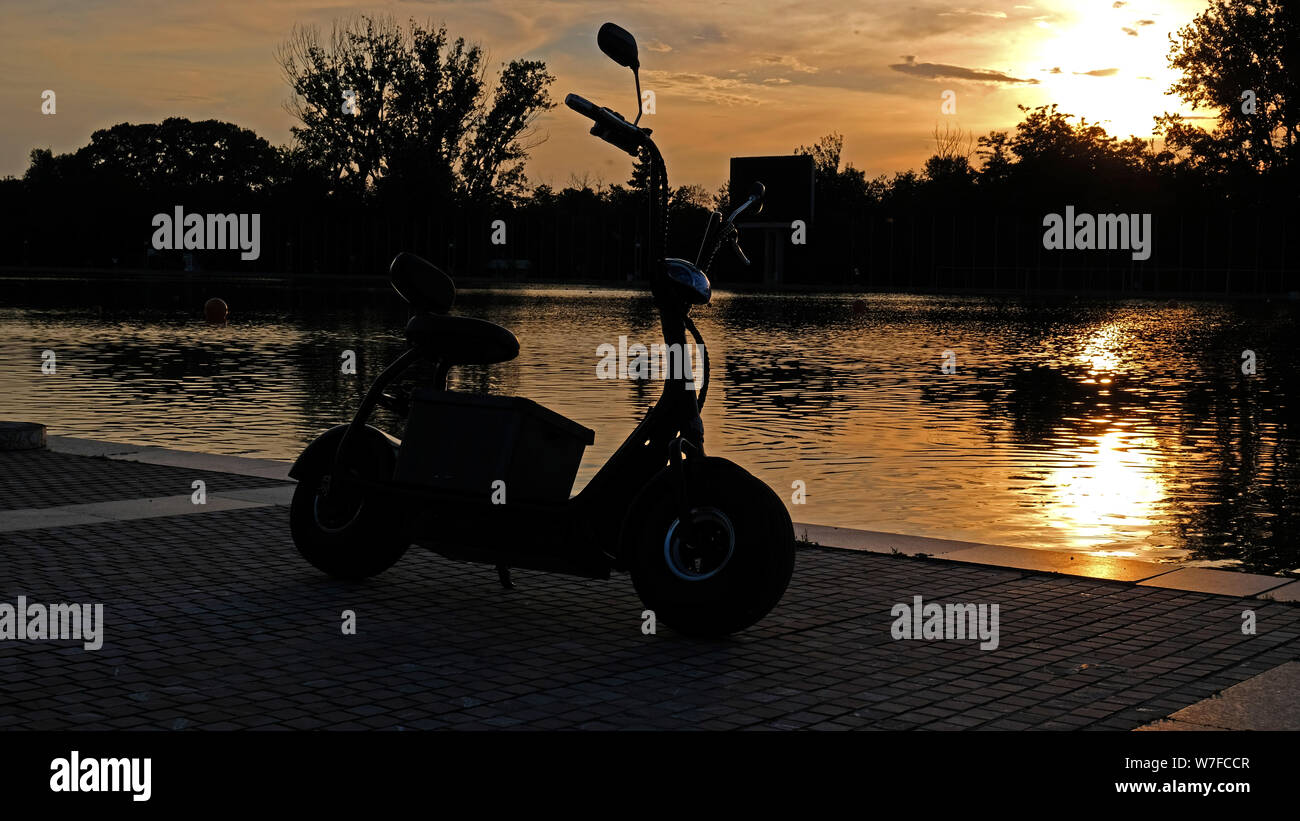 Scooter base hi-res stock photography and images - Alamy