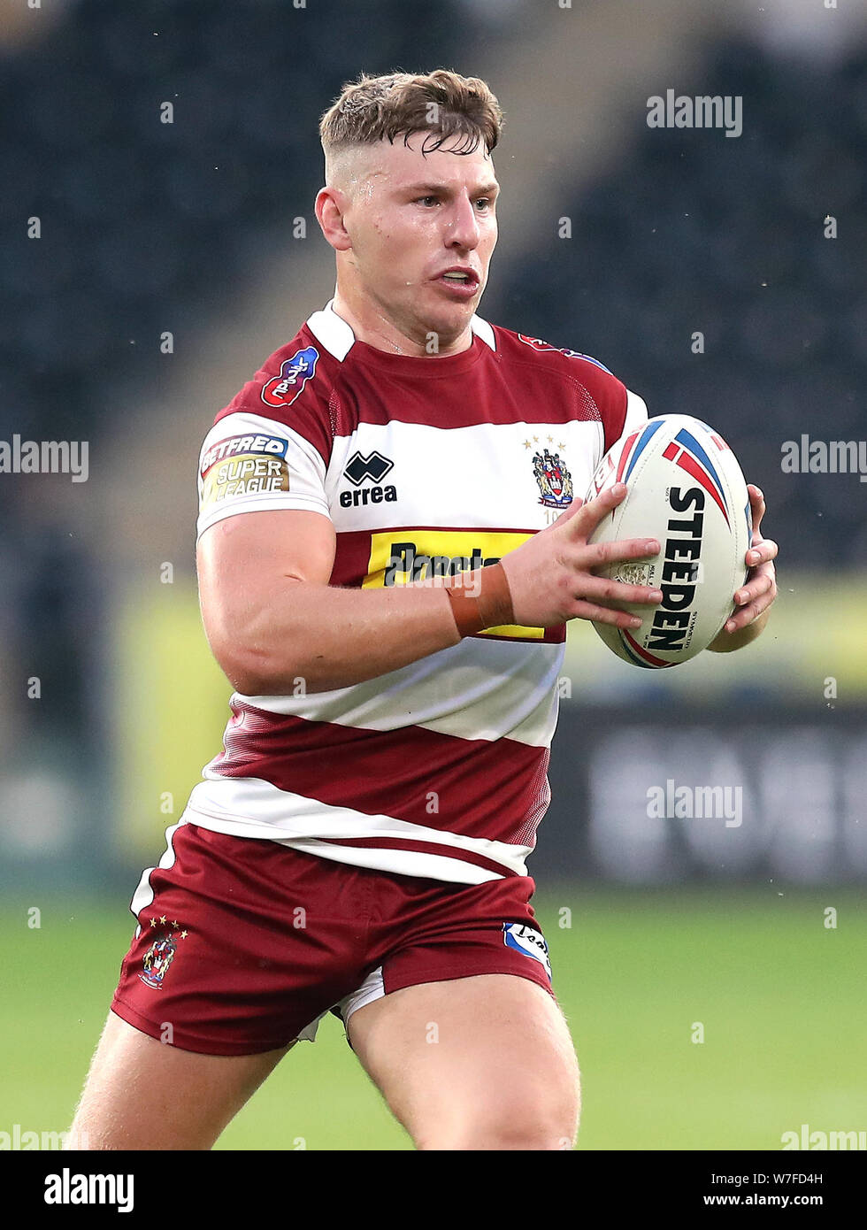 Wigan Warriors' Joe Bullock Stock Photo - Alamy