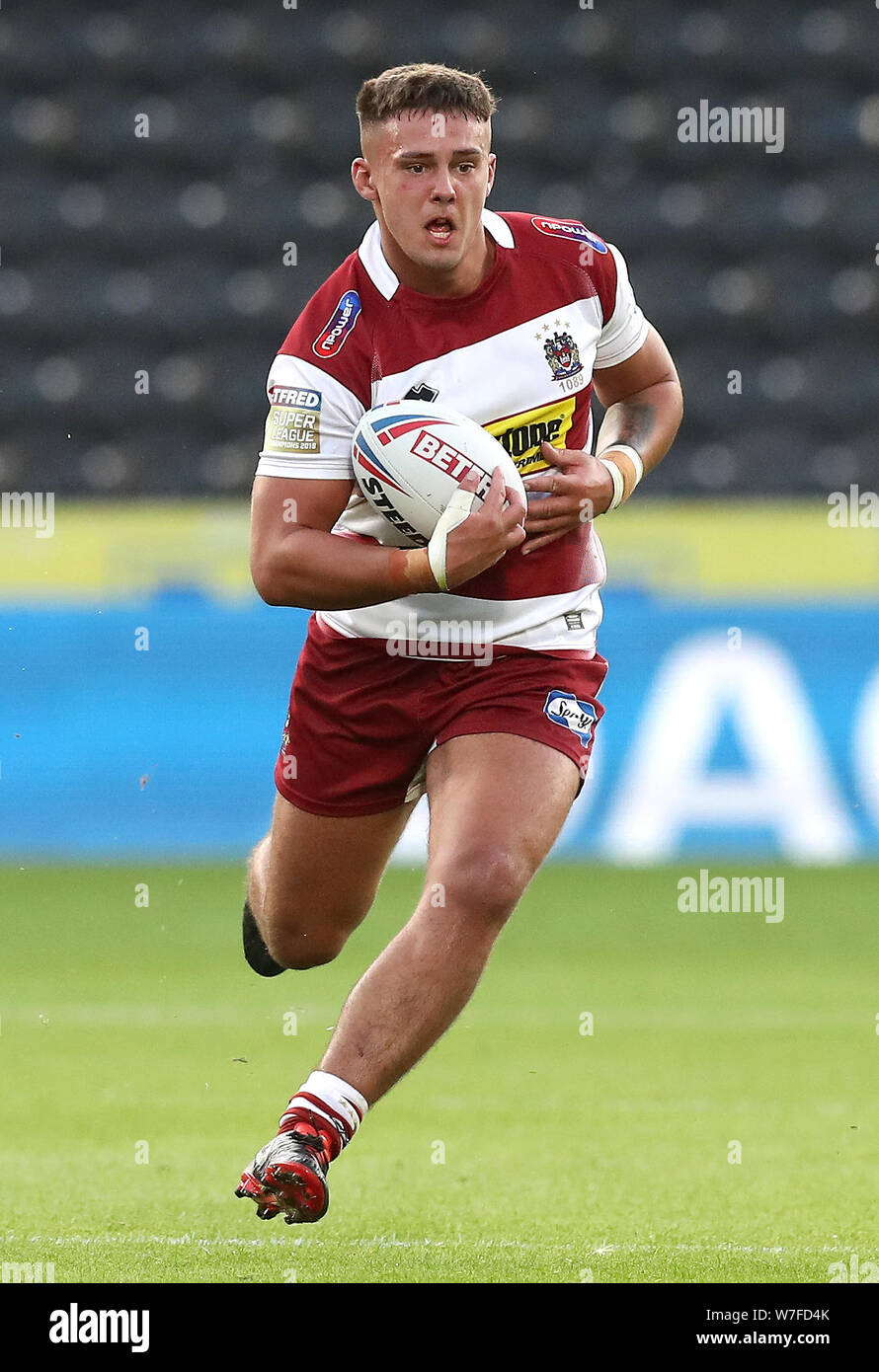 Wigan Warriors' George Williams Stock Photo - Alamy