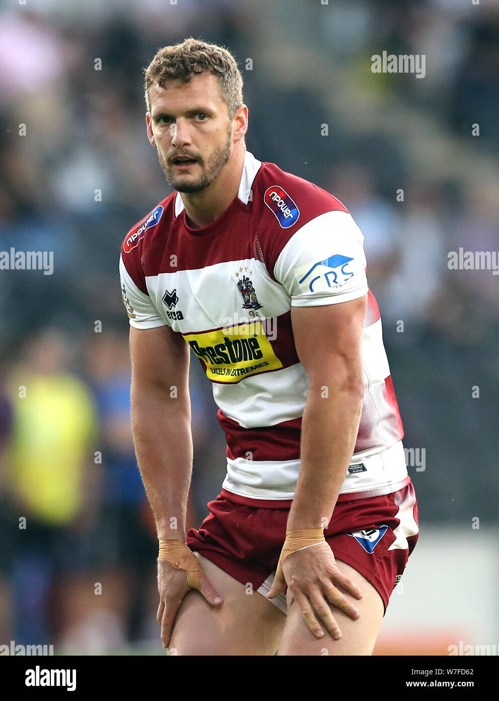 Wigan Warriors' Joe Bullock Stock Photo - Alamy