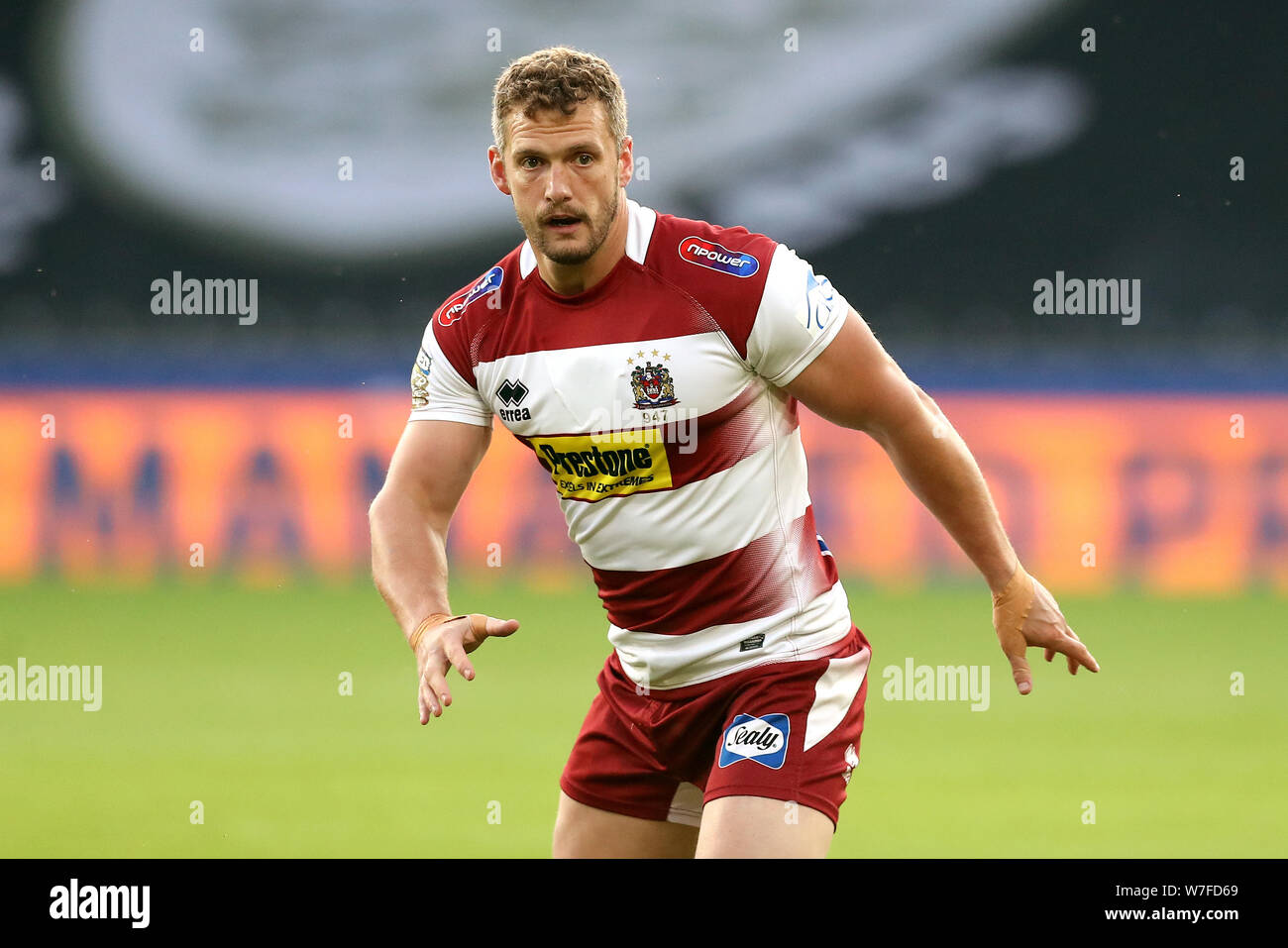 Wigan Warriors' Joe Bullock Stock Photo - Alamy