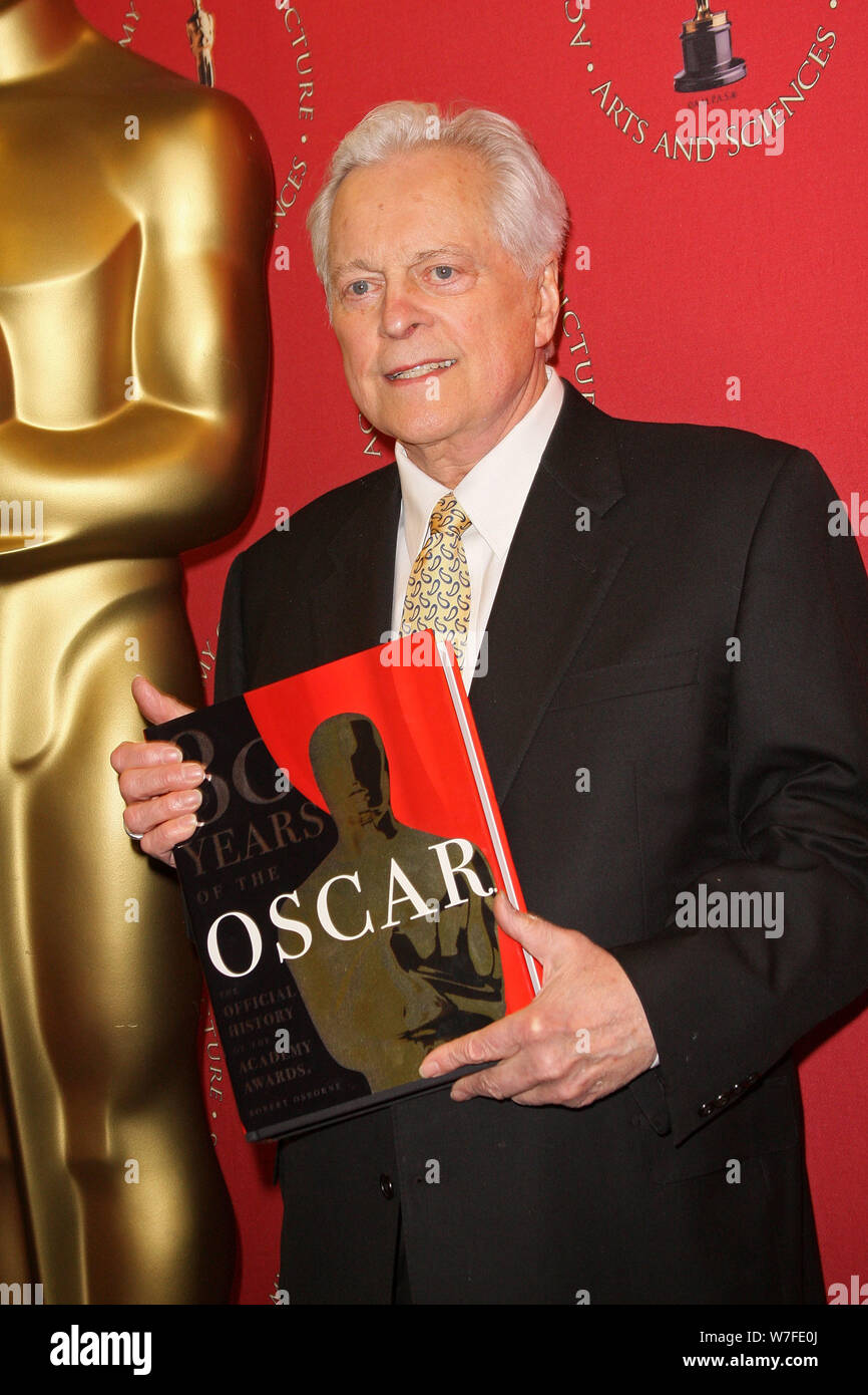 New York, USA. 9 February, 2009. Robert Osborne at the Book Signing of ...