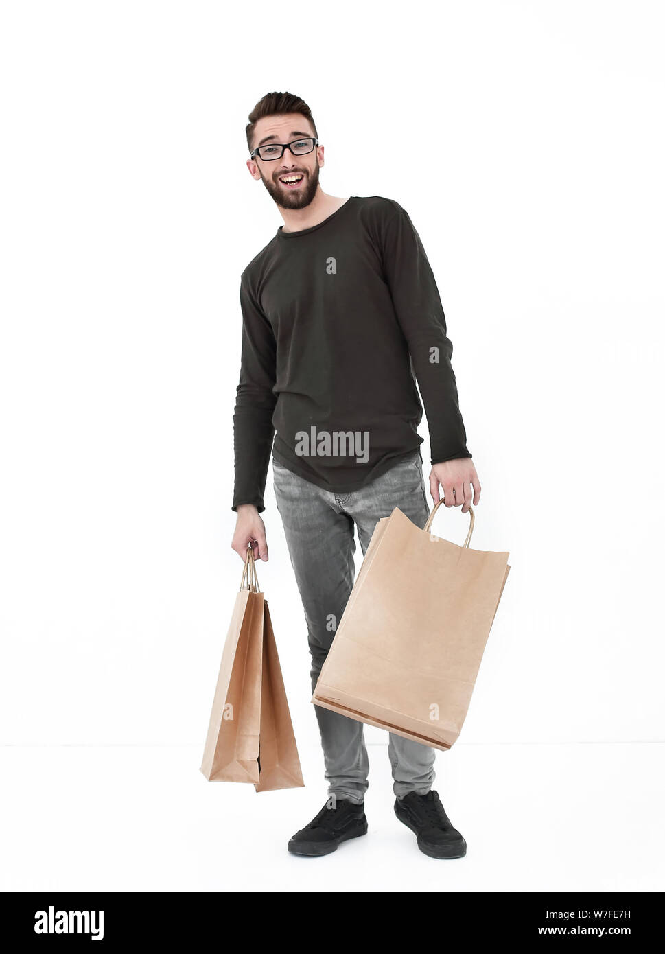 Carrying out packages hi-res stock photography and images - Alamy