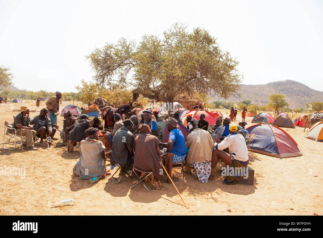 Himba men hi-res stock photography and images - Alamy