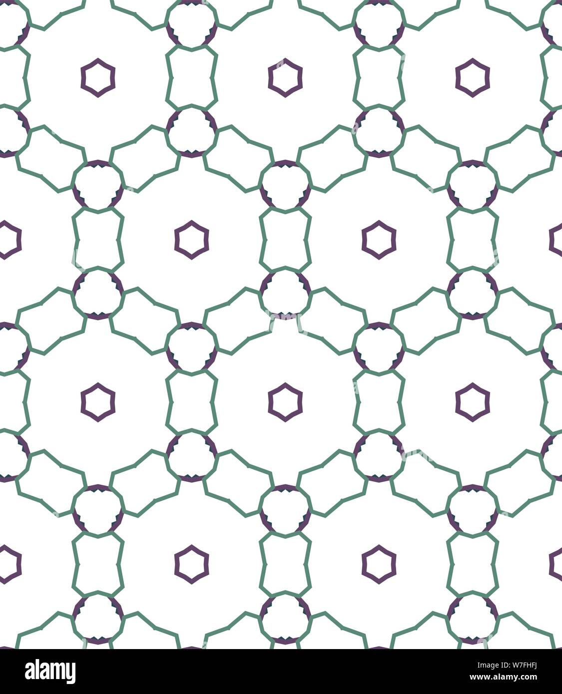 Seamless geometric ornamental vector pattern. Abstract background Stock ...