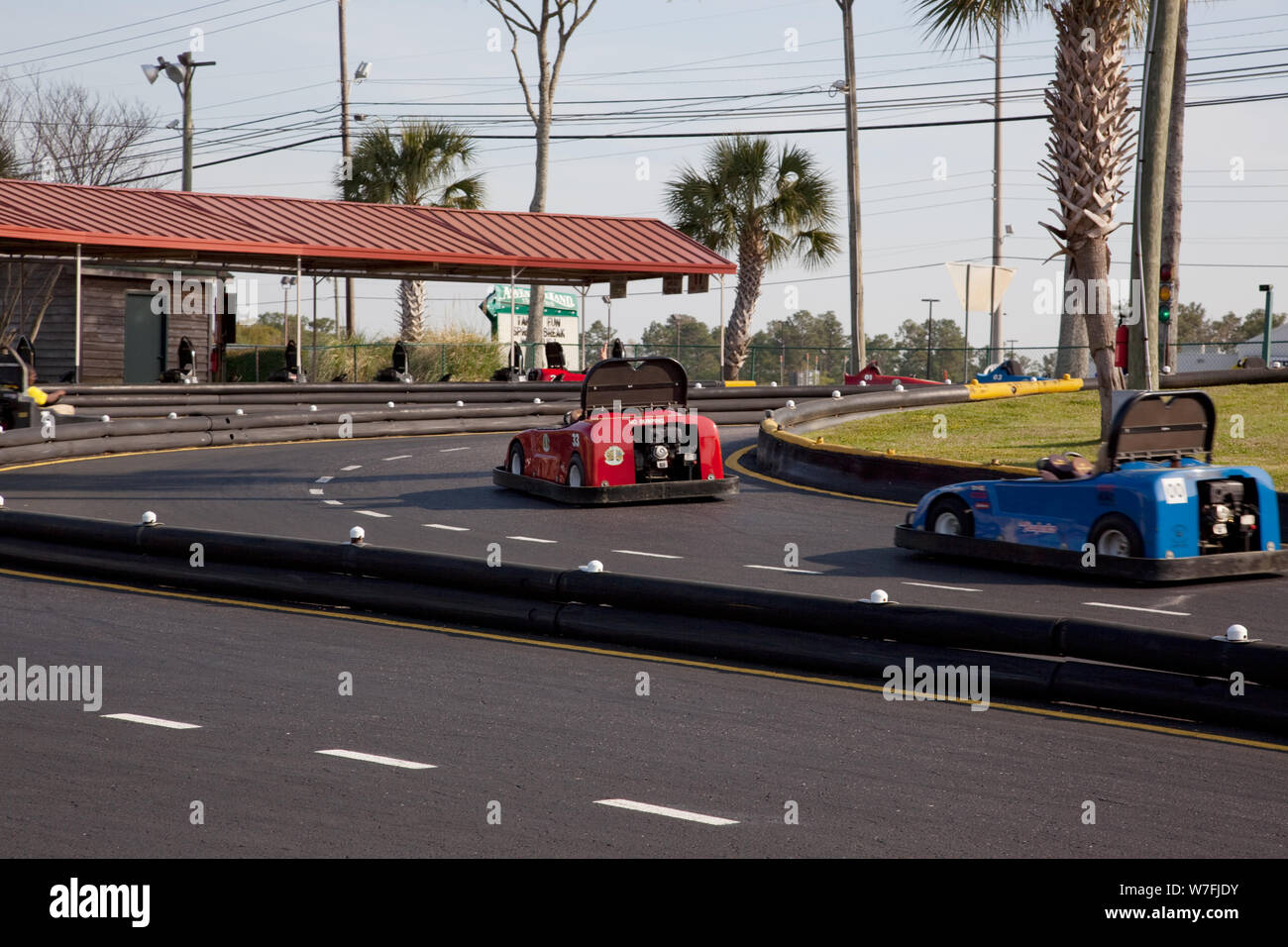 Adventureland Theme Park Miniature Golf, Dothan, Alabama Stock Photo ...