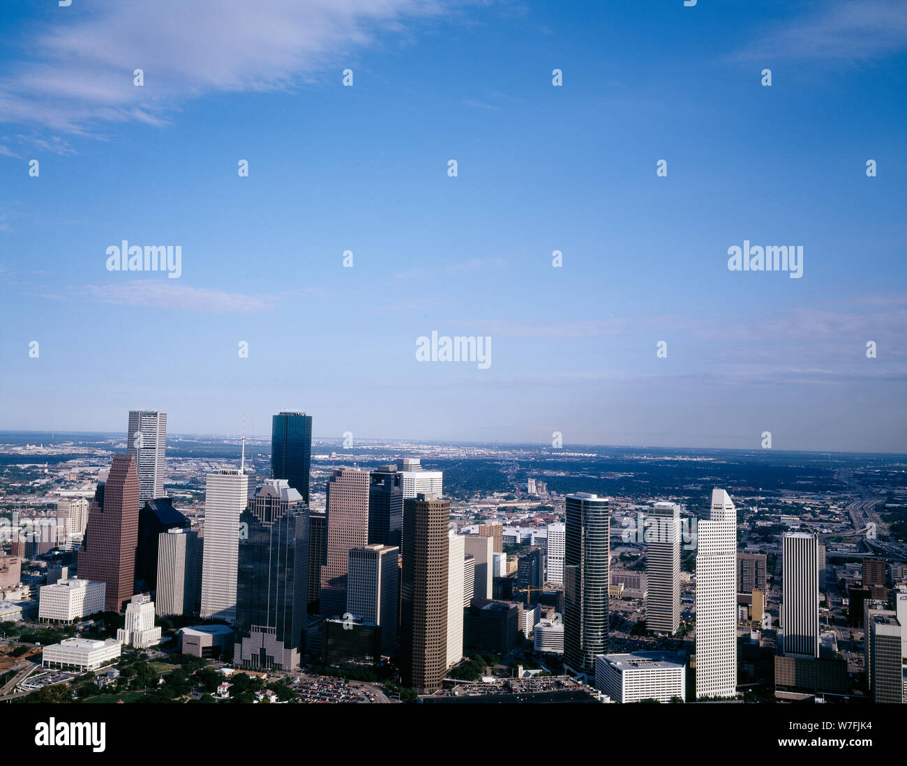Aerial of Houston, Texas Stock Photo - Alamy