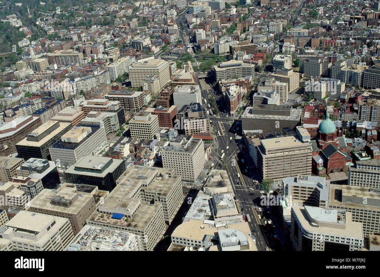 Dupont circle washington d c aerial hi-res stock photography and images ...
