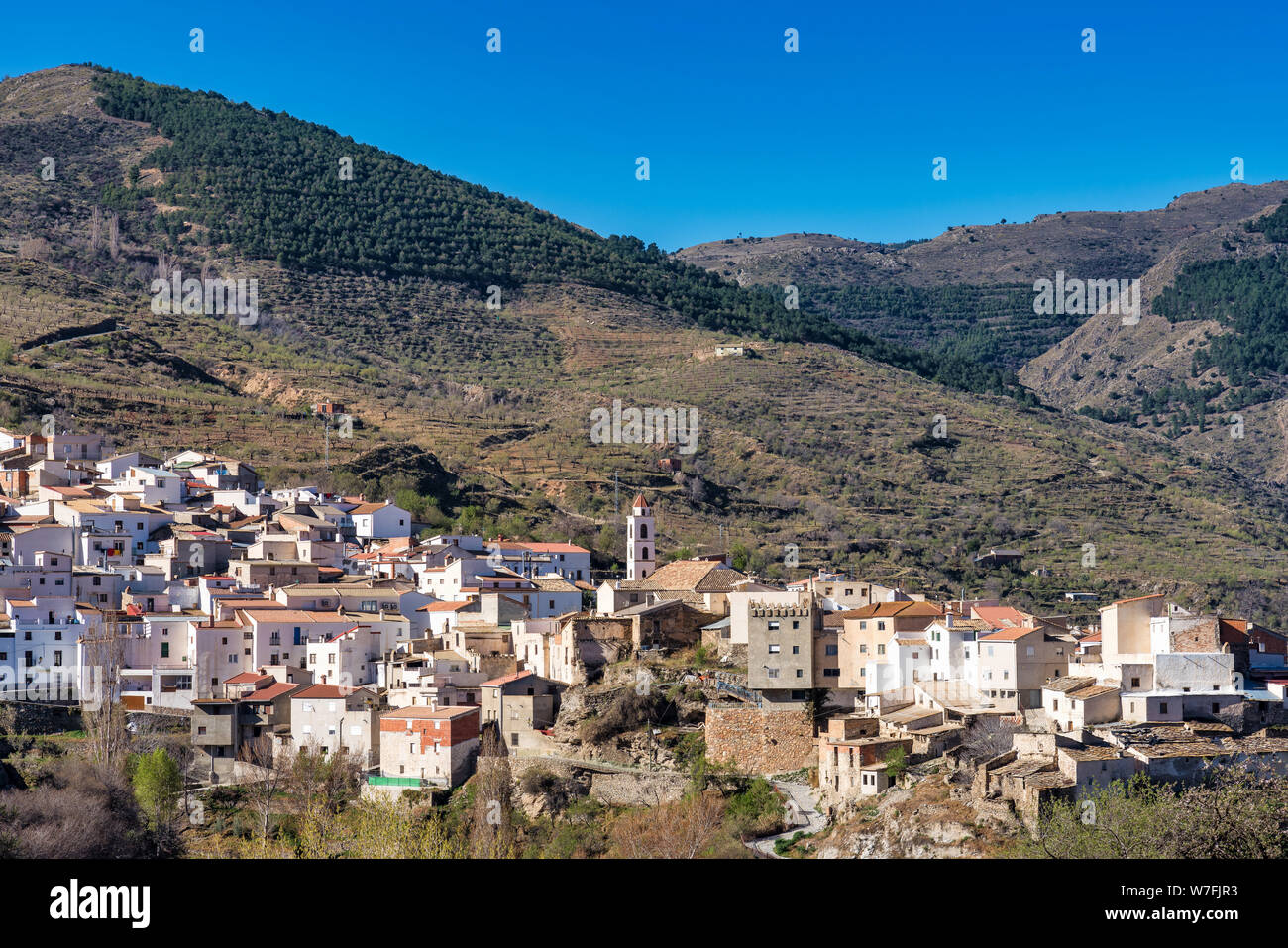 Bacares in Sierra de Los Filabres, Almeria, Andalusia, Spain Stock ...