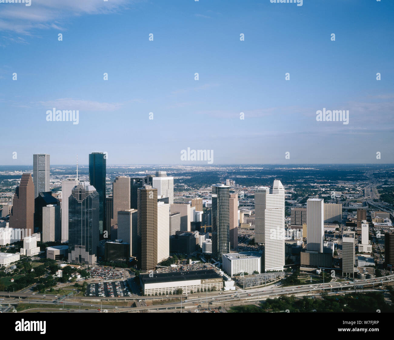 Aerial of Houston, Texas Stock Photo - Alamy