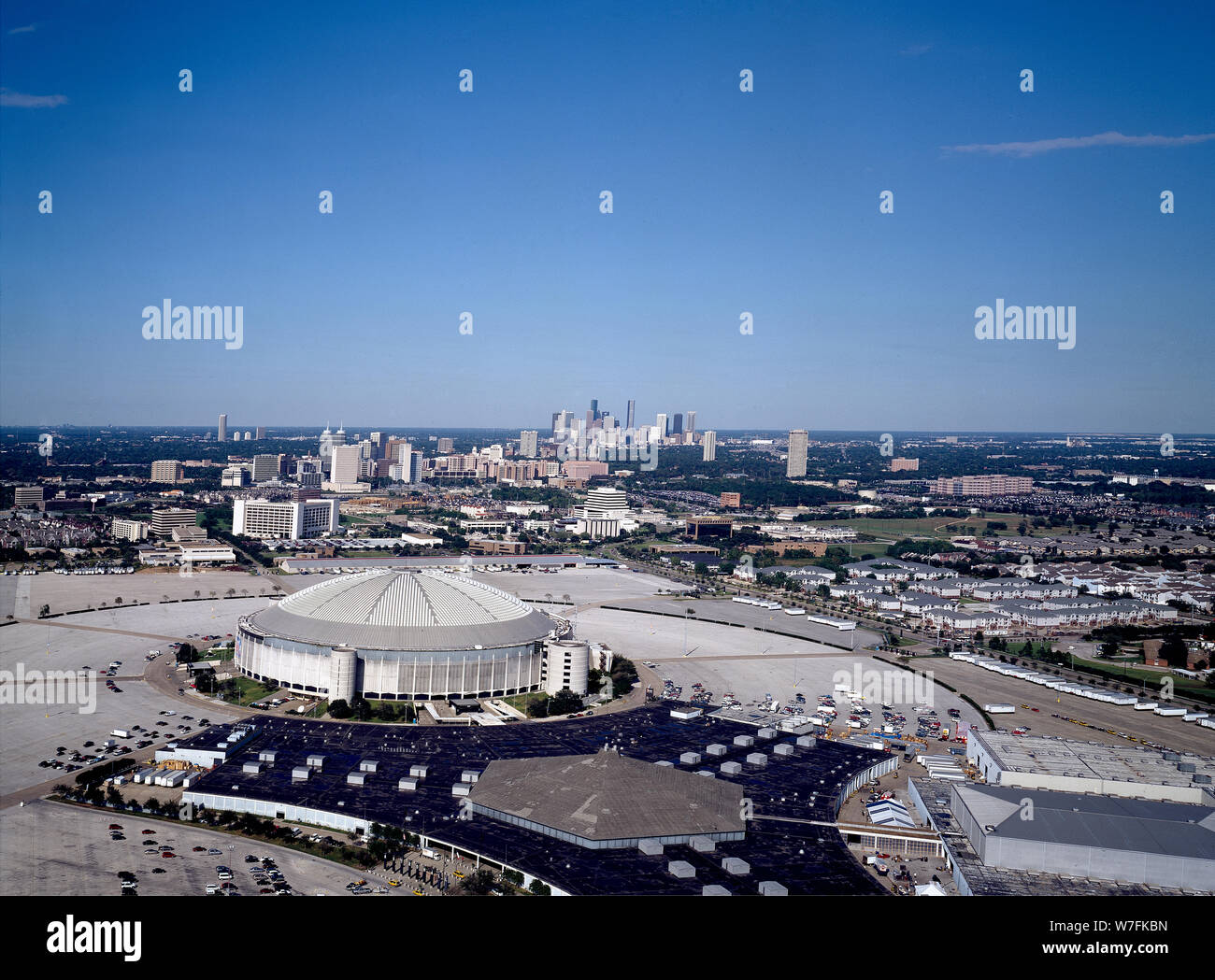 Houston astrodome aerial hi-res stock photography and images - Alamy