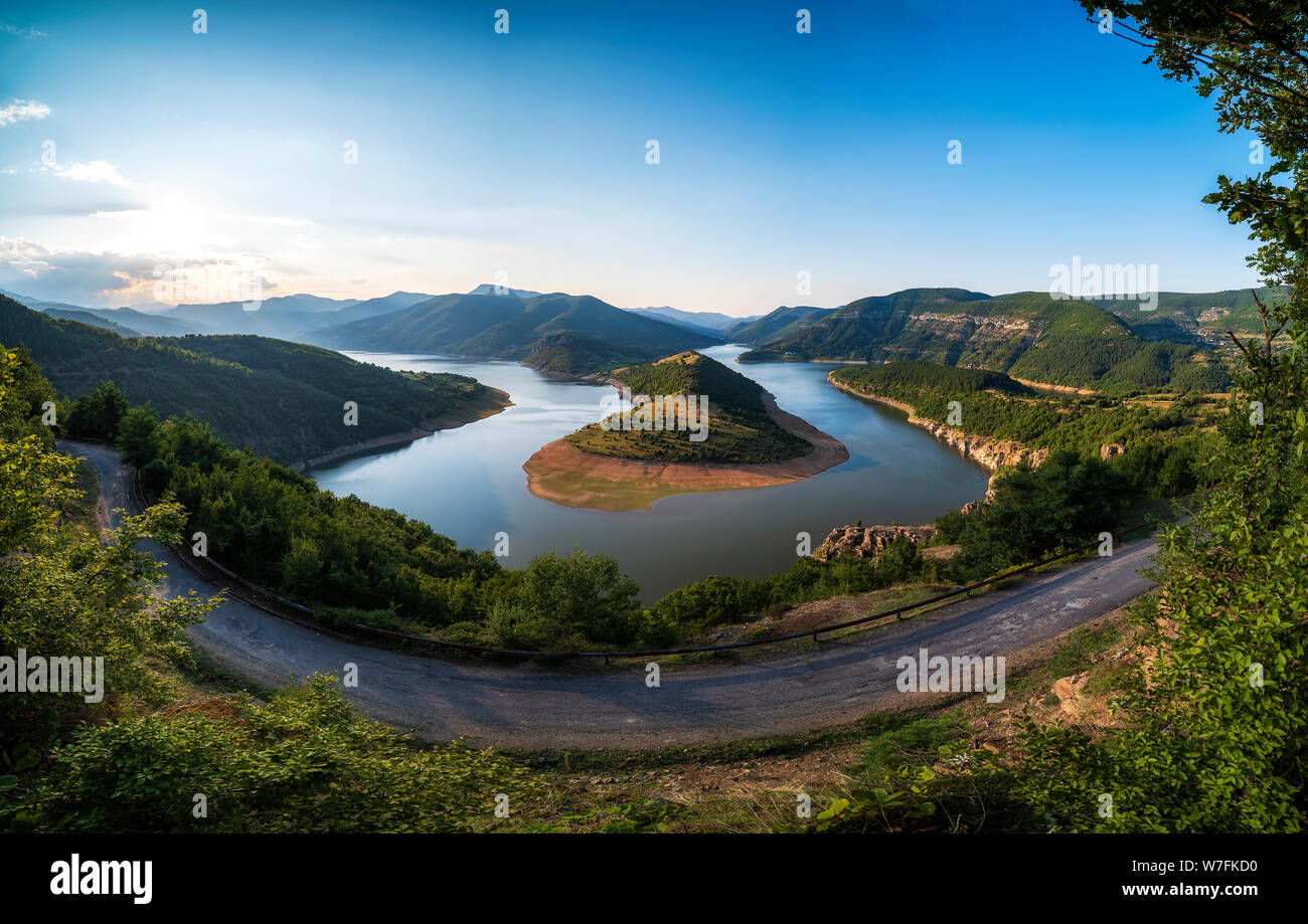 Dam and river with clouds hi-res stock photography and images - Alamy
