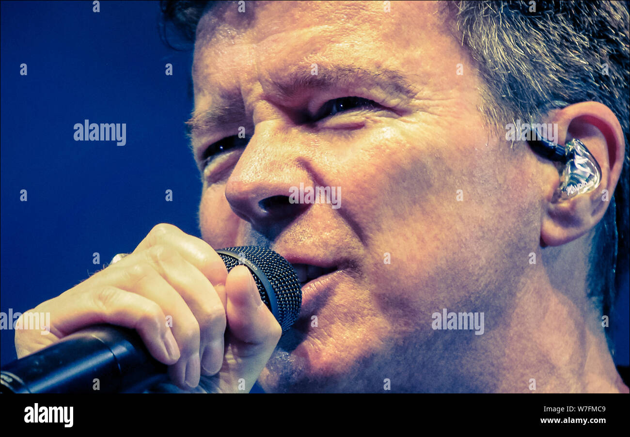 RICK ASTLEY English singer, musician - 8. PALOZNAKI JAZZPIKNIK BALATON, HUNGARY August 03, 2019 ...