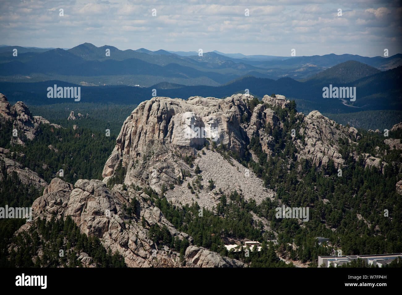 Aerial view of Mount Rushmore, South Dakota Stock Photo - Alamy