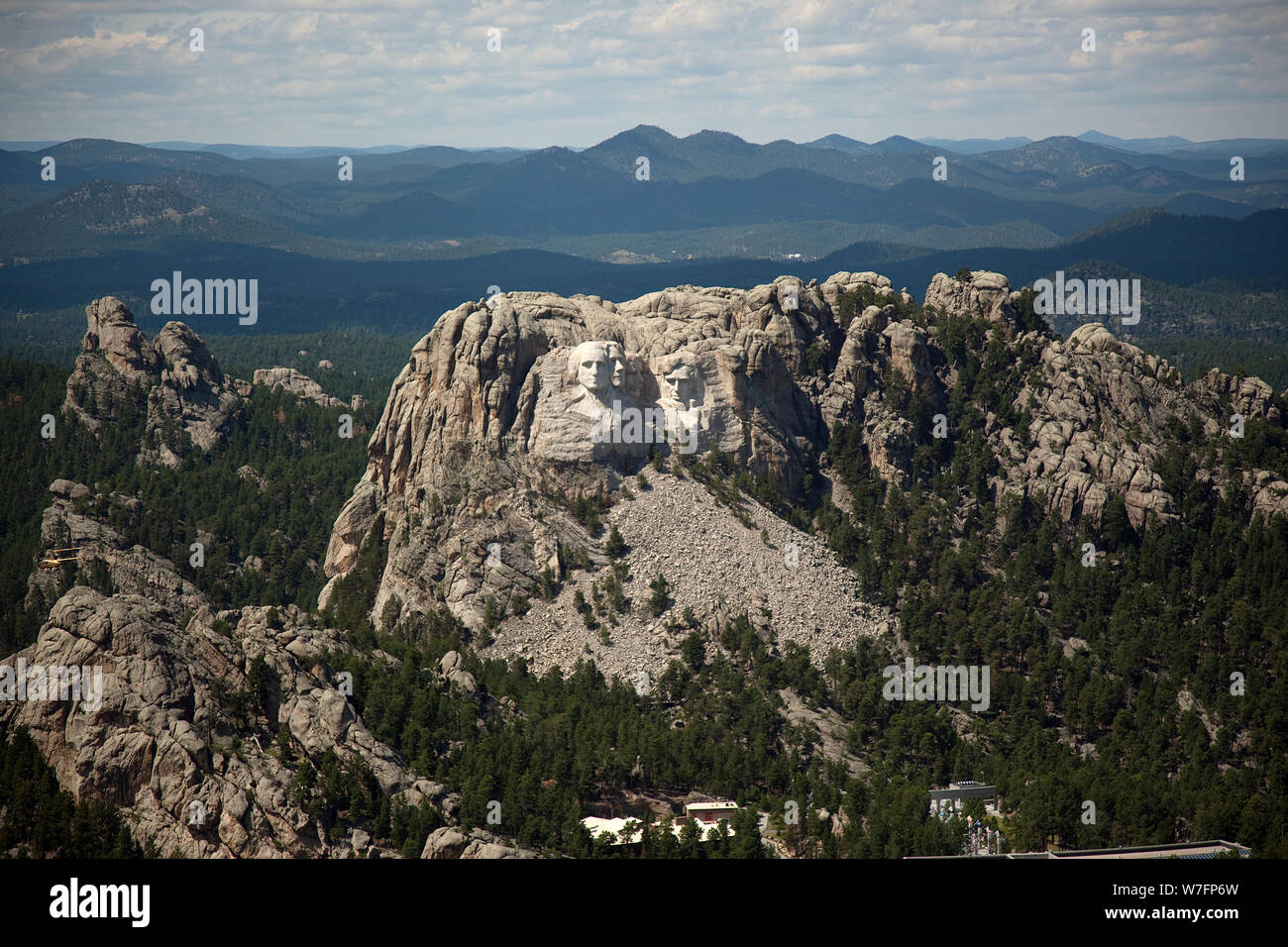 Aerial view of Mount Rushmore, South Dakota Stock Photo - Alamy