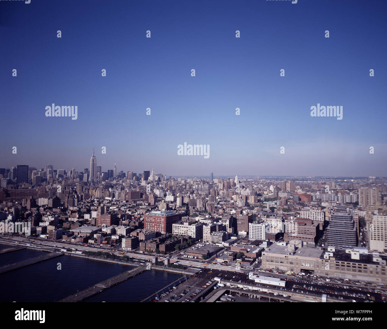 Aerial view of New York, New York Stock Photo - Alamy