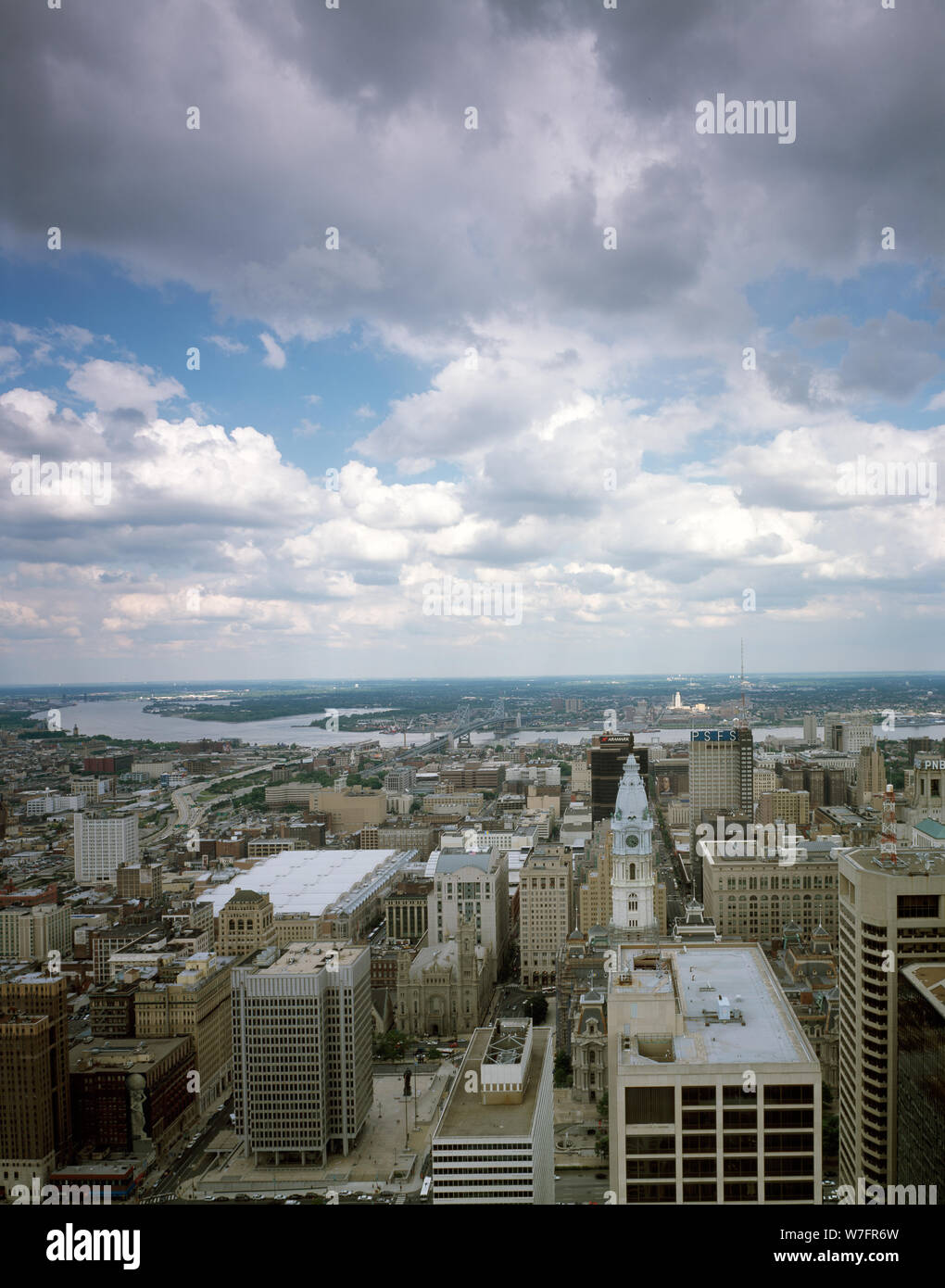 Aerial view of Philadelphia, Pennsylvania Stock Photo - Alamy