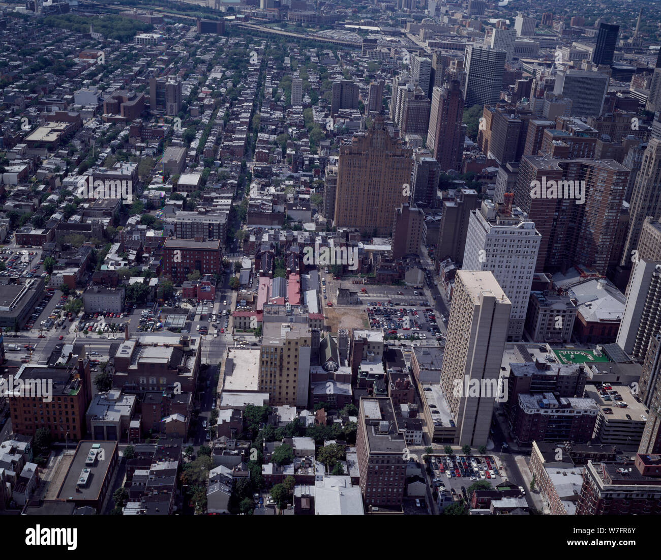 Aerial views of philadelphia hi-res stock photography and images - Alamy