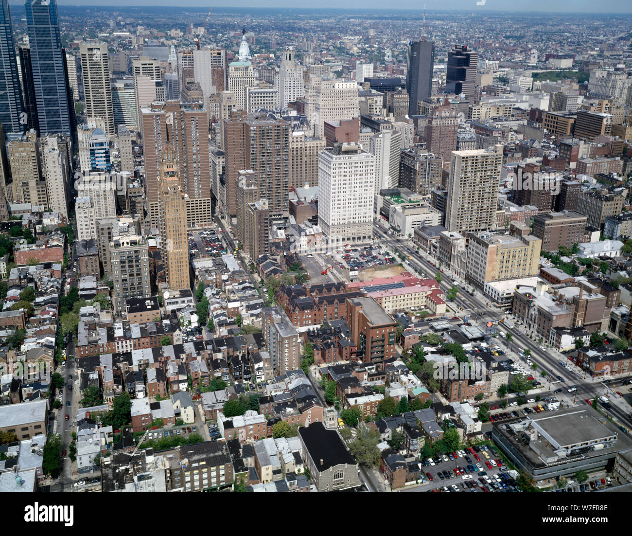 Aerial view of Philadelphia, Pennsylvania Stock Photo - Alamy
