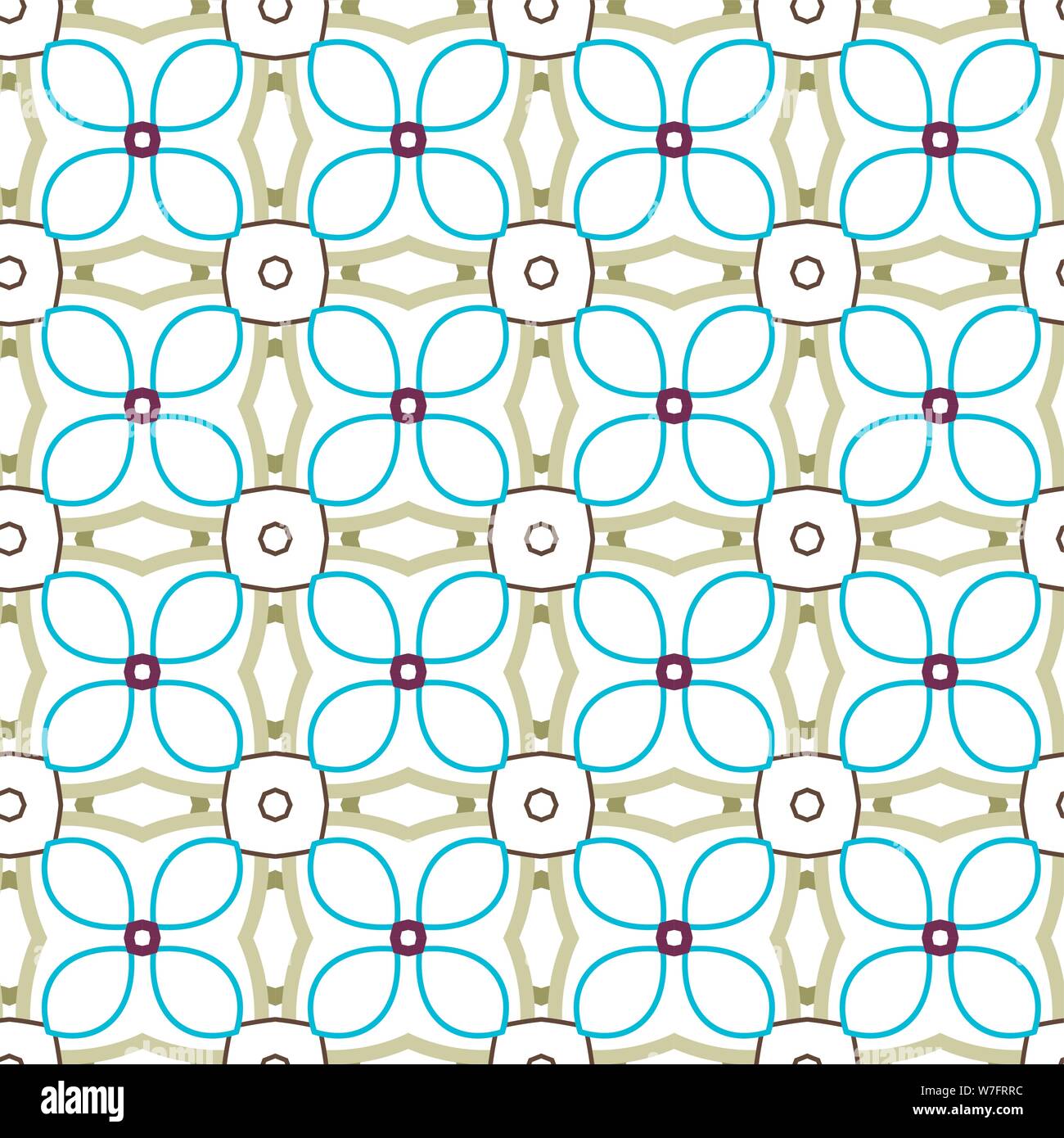Seamless geometric ornamental vector pattern. Abstract background Stock ...