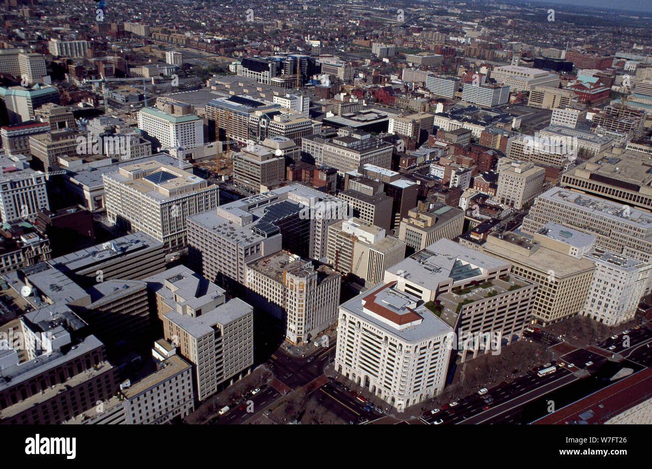Aerial view of Washington, D.C Stock Photo - Alamy