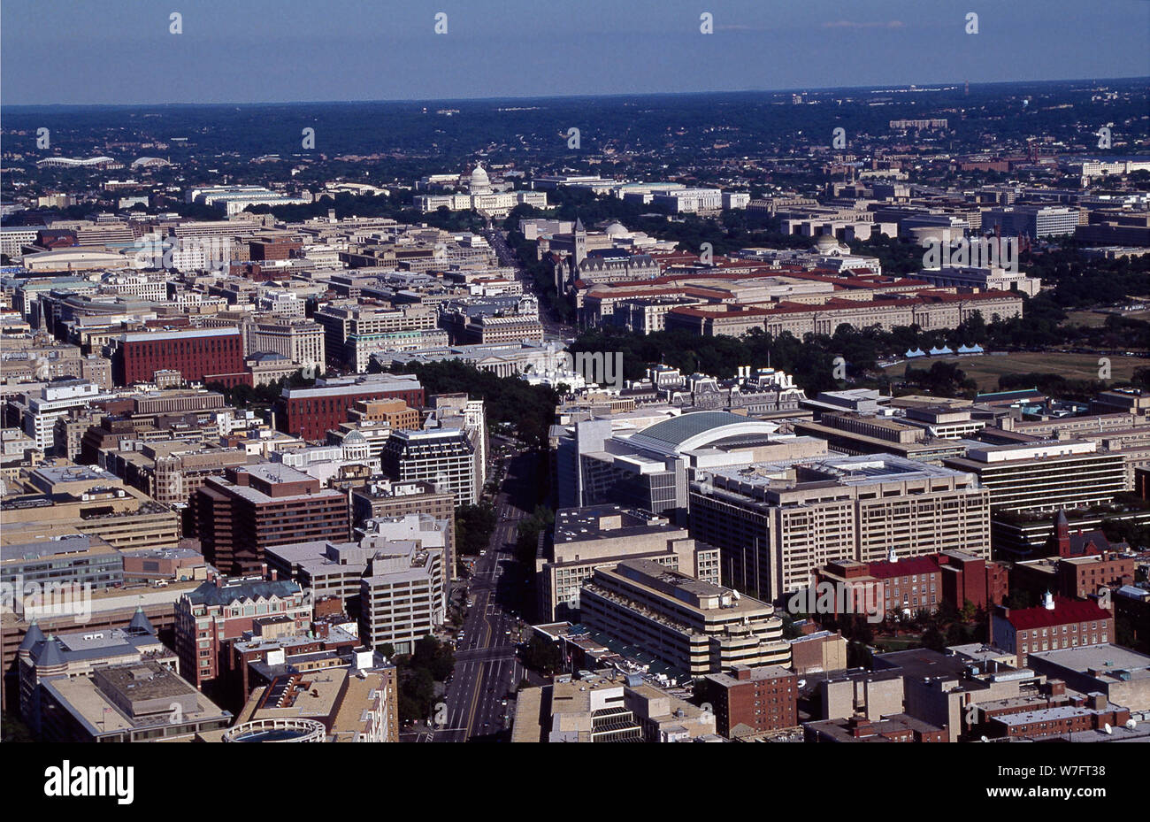 Aerial view of Washington, D.C Stock Photo - Alamy