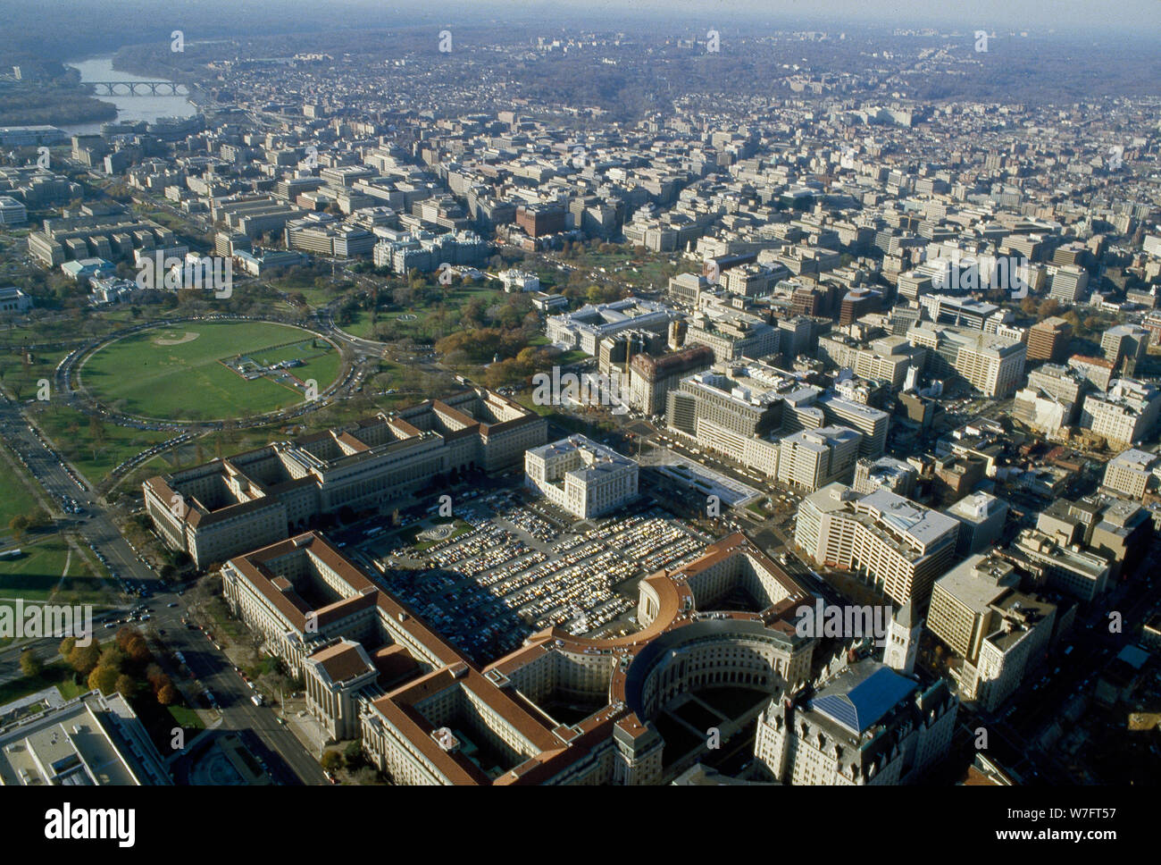 Aerial view of Washington, D.C Stock Photo - Alamy