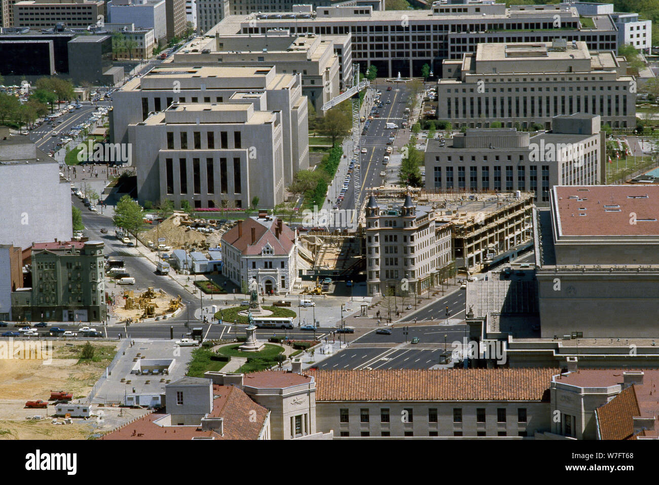 Aerial view of Washington, D.C Stock Photo - Alamy