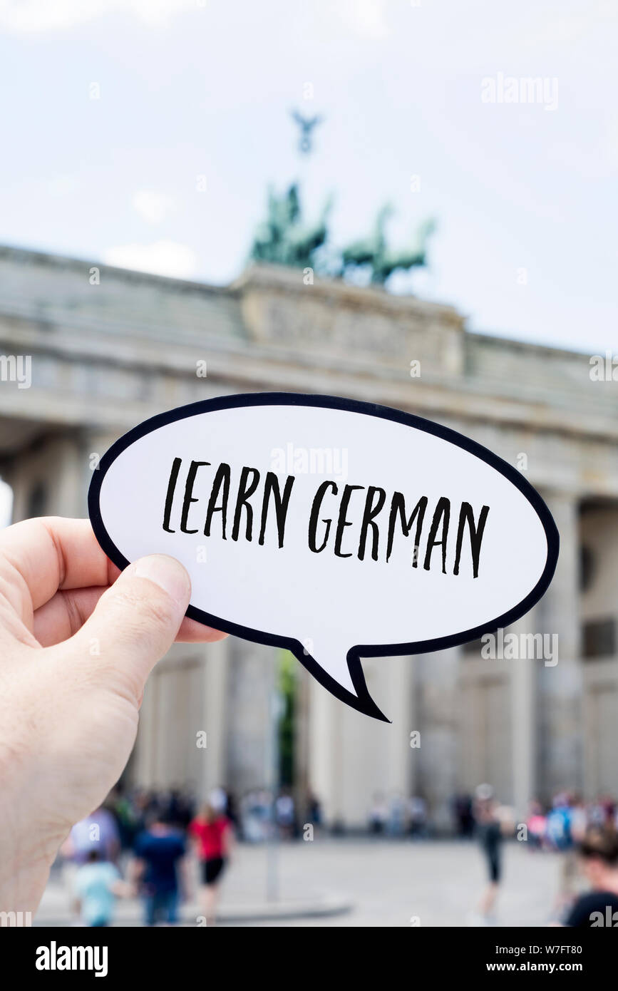 German language bubble hi-res stock photography and images - Alamy