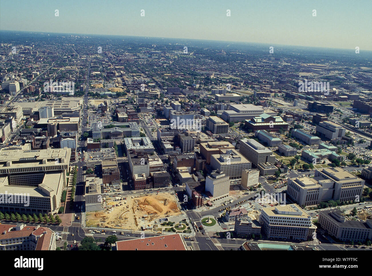Aerial view of Washington, D.C Stock Photo - Alamy