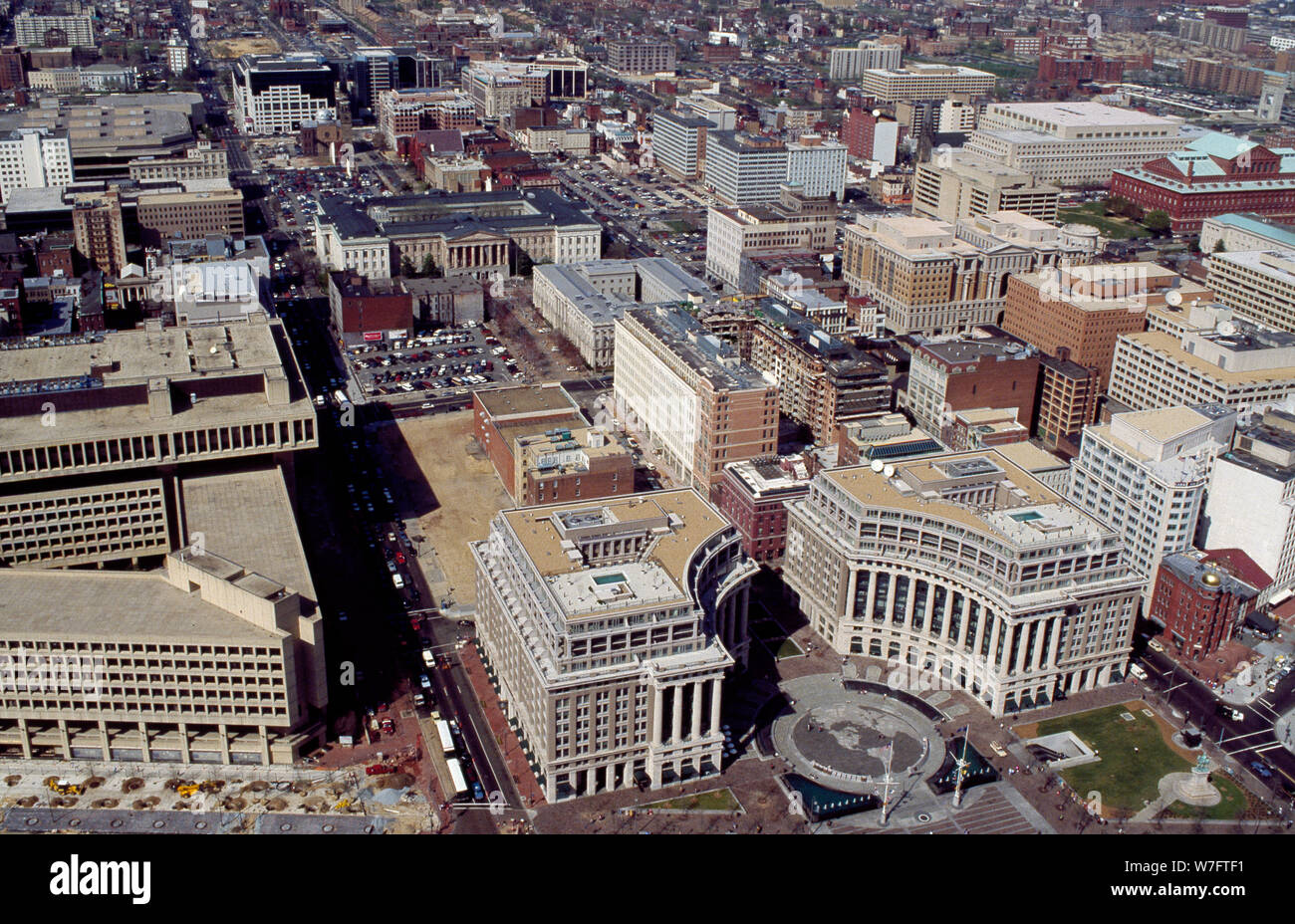 Aerial view of Washington, D.C Stock Photo - Alamy