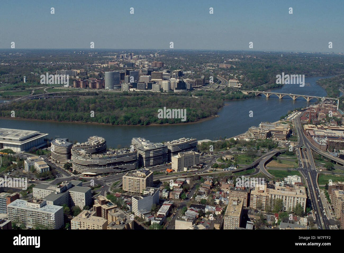 Aerial view of Washington, D.C Stock Photo - Alamy