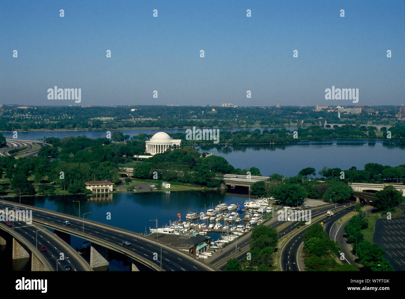 Aerial view of Washington, D.C Stock Photo - Alamy