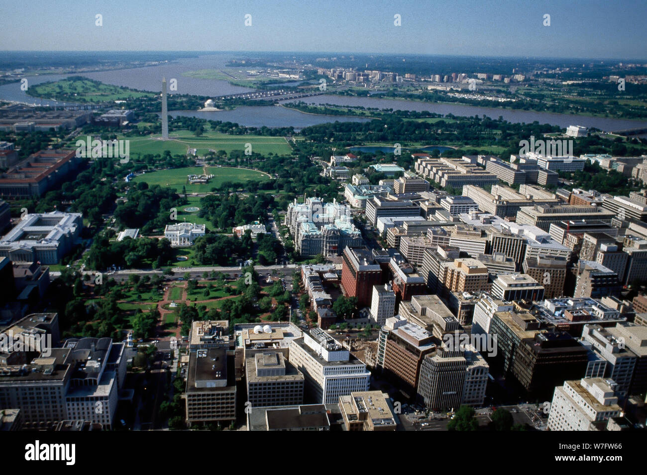 Aerial view potomac river hi-res stock photography and images - Alamy