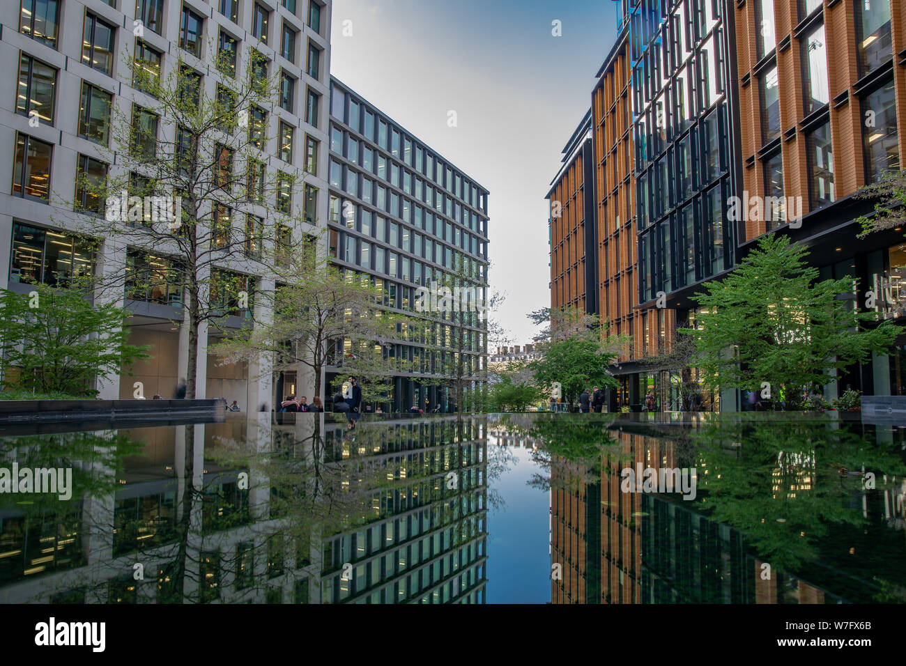 St Pancras Square London Stock Photo - Alamy