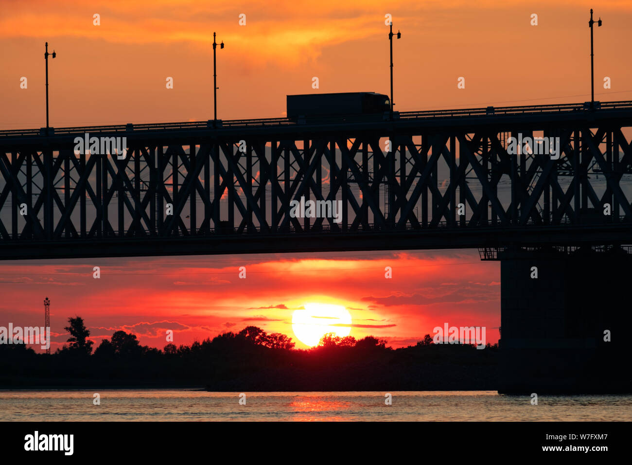 Amur river bridge hi-res stock photography and images - Alamy