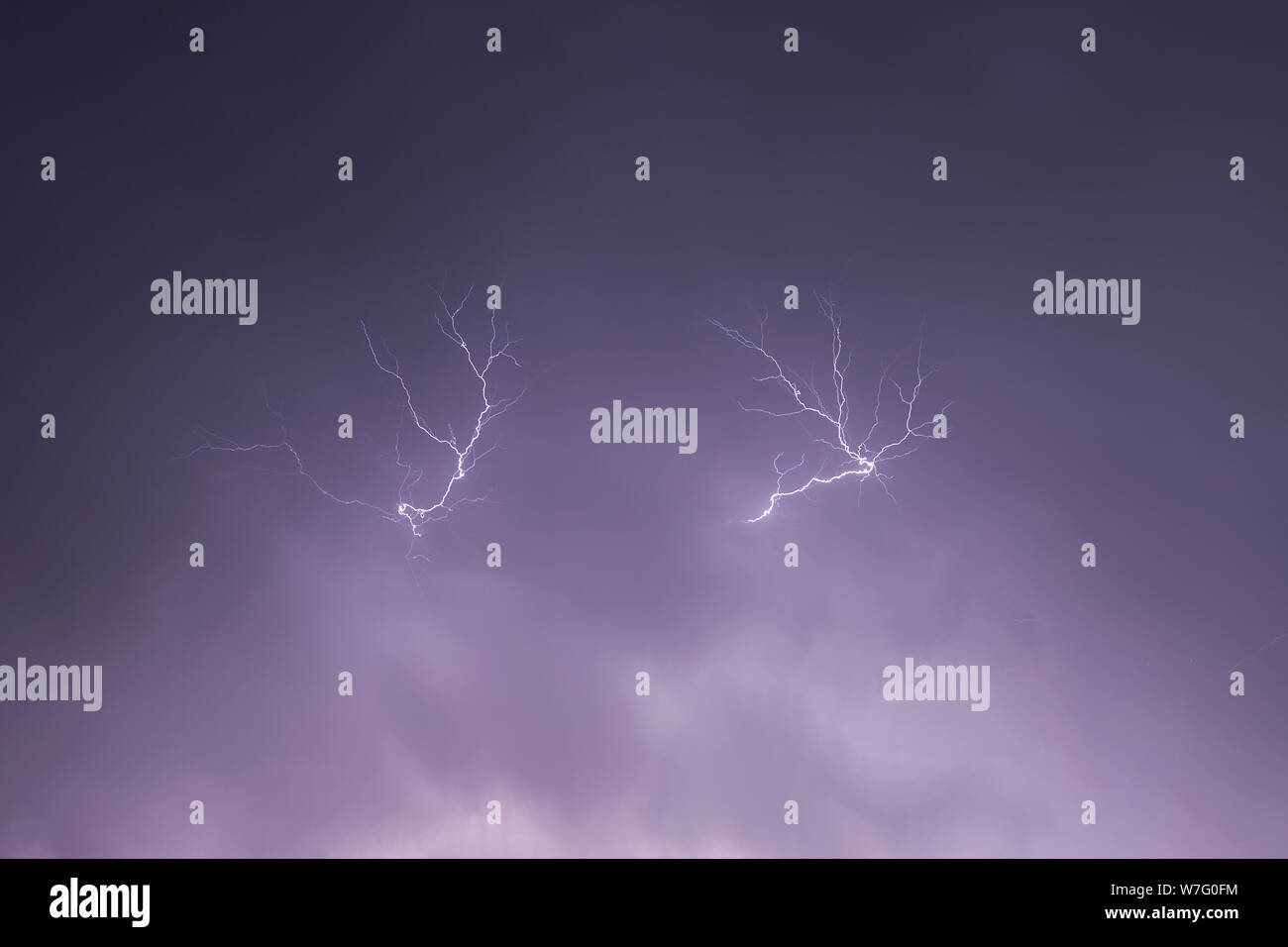 Spain weather storm thunder hi-res stock photography and images - Alamy