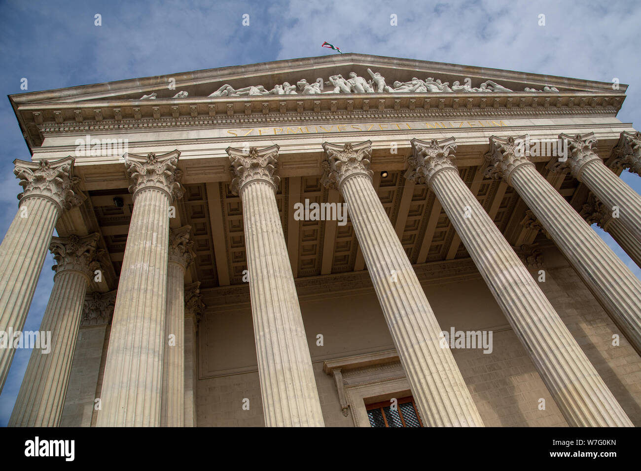 Vintage Old Justice Courthouse Column Stock Photo - Alamy