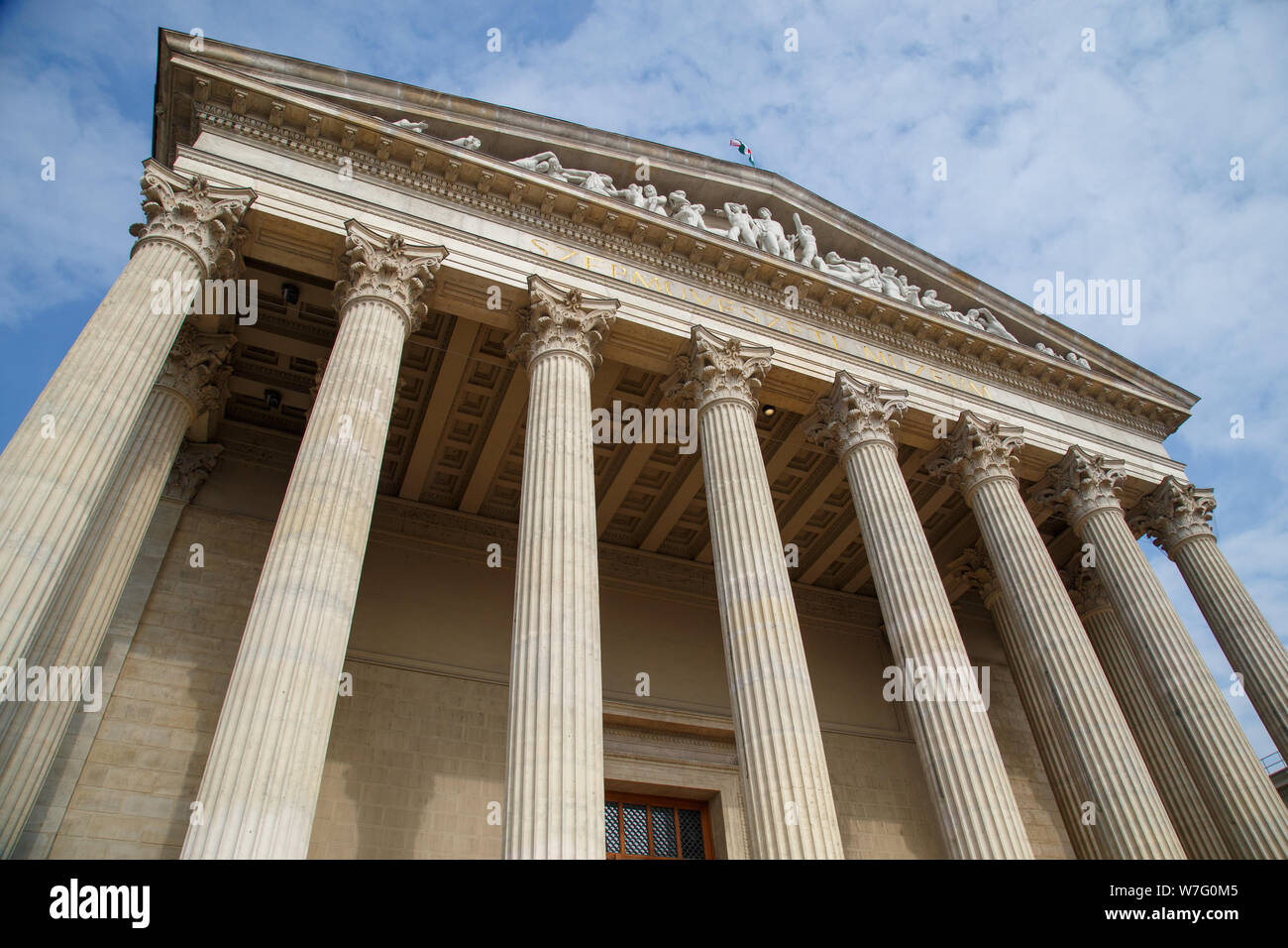 Vintage Old Justice Courthouse Column Stock Photo - Alamy