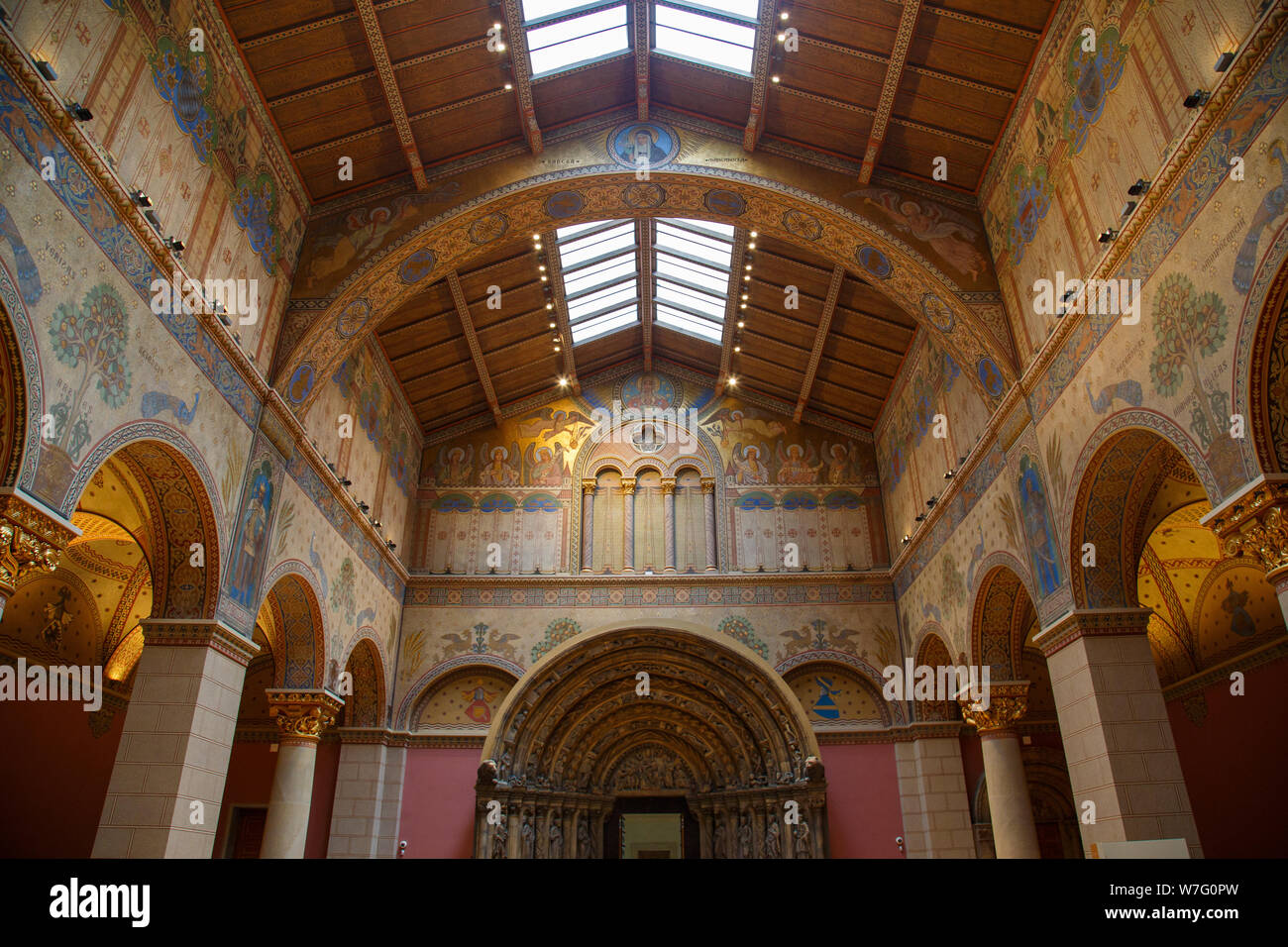 Romanian medieval art gallery hi-res stock photography and images - Alamy