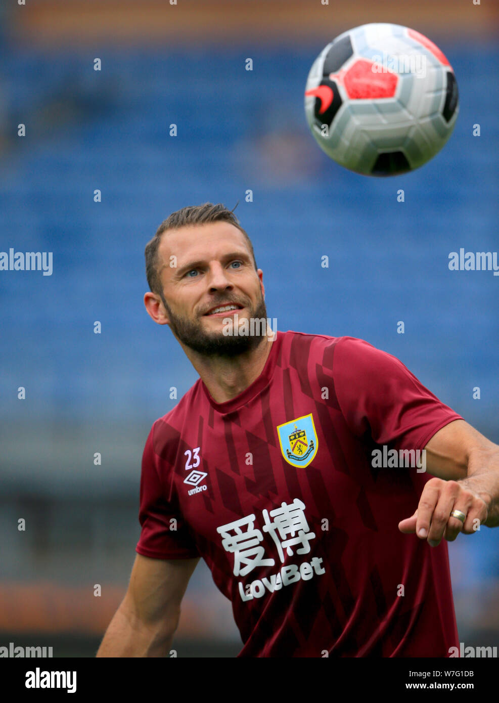 Burnley's Erik Pieters Stock Photo - Alamy