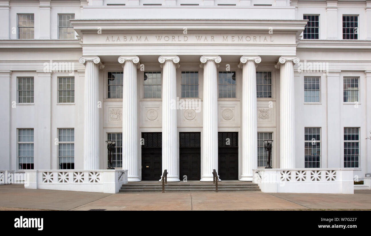 Alabama World War Memorial, part of the Alabama Archives and History ...