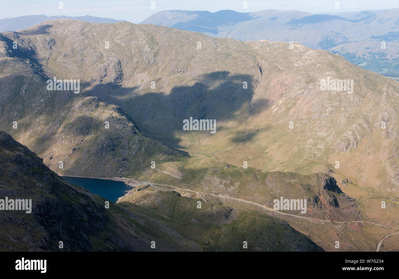 The Old Man of Coniston,summit,The Lakes,Lake District,The Lake ...